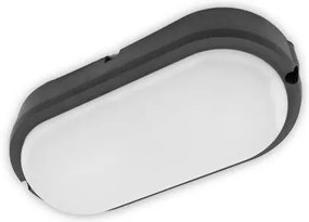 Stropní světlo brilagi - led stropní průmyslové svítidlo sima led/12w/230v ip65 černá