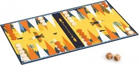 DJECO Backgammon / Společenská hra / Ilustrovaná edice / pro 2 hráče
