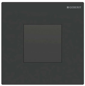 Geberit - Elektronické ovládání splachování pisoáru typ 30, síťové napájení, easy to clean, matná černá 116.027.16.1