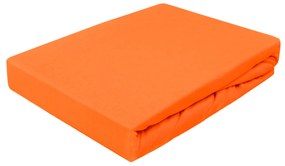 Darymex JERSEY PROSTĚRADLO 035 90X200 CM ORANŽOVÁ