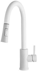 Gamma Taru Slim, vysoká dřezová baterie h-400, bílá, GMA-BTS-WH
