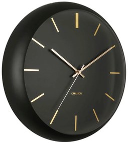 Designové nástěnné hodiny Karlsson KA5840BK 40cm