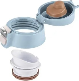 Emsa Travel Mug Light světle modrá / Termohrnek / 400 ml / nerezová oc