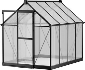 Skleník 210 x 183 x 248 cm, zesílená konstrukce, polykarbonát 6 mm