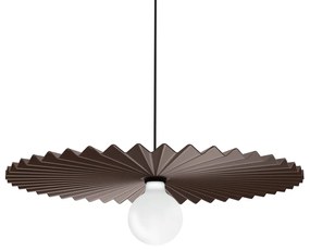 Linea Light CA021ADBEZZ Doge_P, moderní hnědé závěsné svítidlo, 1x22W E27, průměr 58,4cm