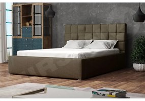 Čalouněná postel s úložným prostorem a roštem Kinec, Rozměr postele: 120x200, Potah: Malmo 13 376