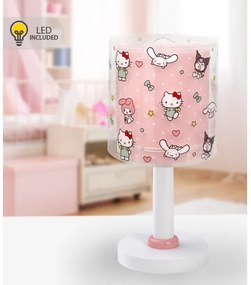 Dalber 41251 - LED Dětská lampička HELLO KITTY&FRIENDS 1xG4/4W/230V růžová