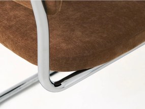Jídelní židle v terakotové barvě Griffin – Unique Furniture