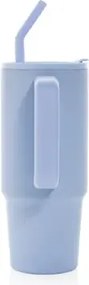 XD DESIGN Termohrnek Embrace 900 ml světle modrá / nerezová ocel / dvo