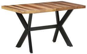 Jídelní stůl 140x70x75 cm masiv s medovou povrchovou úpravou 321546