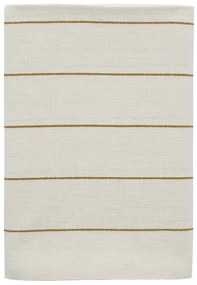 Södahl Kuchyňský ubrus 140x270 Line Offwhite/Gold