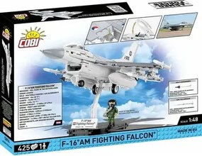 COBI 5896 Armed Forces F-16 AM Fighting Falcon / 425 kostek / 1 figurk