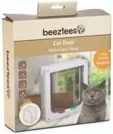 Beeztees MUZE Dvířka pro kočky bílá 19.2×20cm
