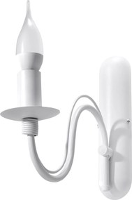Sollux Lighting Nástěnné svítidlo MINERWA bílé