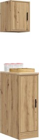 Garážové skříně 2 ks dub artisan kompozitní dřevo 3328295