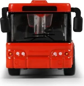 RAPPA Kovový kloubový autobus Bratislava/ČB červený 18 cm / Zpětný cho