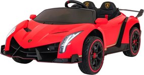 Elektrické autíčko Lamborghini Veneno červené