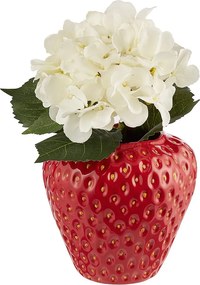 Butlers STRAWBERRY Váza 26 cm - červená