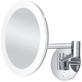 Nimco - Kosmetické zrcátko nástěnné s LED osvětlením, chrom ZK 20265-26