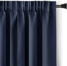 Zatěmňovací závěs blackout RESTILO indigo 140 x 245 cm