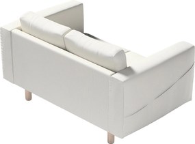 Potah na pohovku IKEA Norsborg 2-místná barva šedá látka pletený vzor