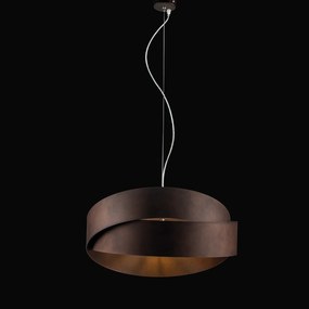 Light for home - Moderní závěsná lampa BL207-2-BR Astro, 2 X 60 Watt Max, grafitová hnědá, 2 X 60 W, E27, Grafitová hnědá
