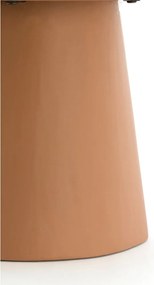 Kulatý konferenční stolek v terakotové barvě ø 60 cm Kulona – Light &amp; Living