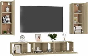 5dílný set TV skříněk sonoma dub kompozitní dřevo 3078958