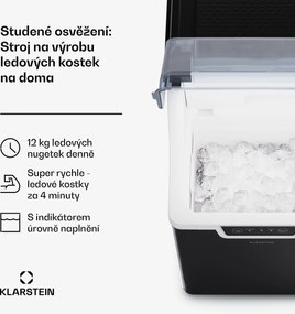 Klarstein Wallberg Nugget Ice Maker, výrobník kostek ledu