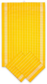 Svitap Utěrka Pozitiv Egyptská bavlna žlutá/bílá 50x70 cm 3 ks