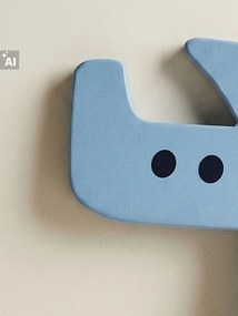 Sinsay - Dětská LED nástěnná lampa ve tvaru letadla - modrá