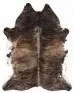 Koberec imitace zvířecí kůže G4740-1 hnědá Rozměr: 100x150 cm