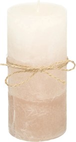 Svíčka Silvia 14cm beige