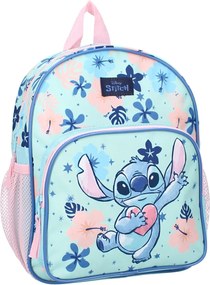 Dětský batoh s přední kapsou Lilo a Stitch - motiv Stitch se srdíčkem - Disney - 6L