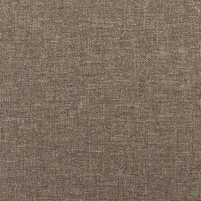 Box spring postel s matrací taupe 120x190 cm textil 3269668