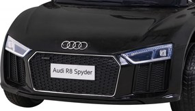 Ramiz Elektrické autíčko Audi R8 pro děti černé na akumulátor