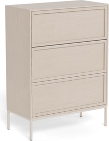 XXXLutz KOMODA, šedá, 80/110/40 cm MID.YOU - Komody na nožičkách - 001749099603