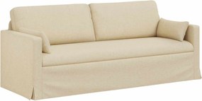 Set pohovek 2 ks Krémová textil 3407586