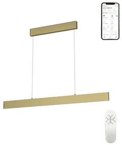 Immax NEO LISTON Smart závěsné svítidlo 118cm 18W zlaté Zigbee 3.0