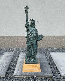 Bronzová socha - Lady Liberty USA
