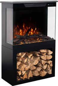 Elektrický krb Aflamo Tower 46 3D + Stand
