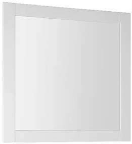 Aqualine Favolo - Zrcadlo 800x800 mm, matná bílá FV080