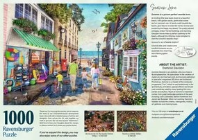 Ravensburger Puzzle Down the Lane č.3: Přímořská ulička / 1000 dílků /