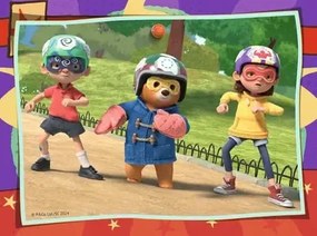 RAVENSBURGER Puzzle Paddington 4v1 / 12+16+20+24 dílků