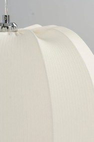 Krémové látkové závěsné svítidlo ø 42 cm Pion – Jotex