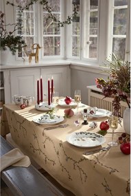 Porcelánový adventní svícen s vánočním motivem Hammershøi Christmas – Kähler Design