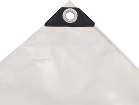Plachta 650 g/m² 3,5 x 5 m bílá 144912