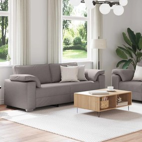 Pohovka 2 ks Taupe textil 3324746