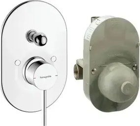 Hansgrohe Zesis S - Baterie pod omítku | pro 2 spotřebiče | s tělesem