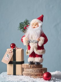 Sinsay - Stojící vánoční dekorace ve tvaru Santa Clause - červená